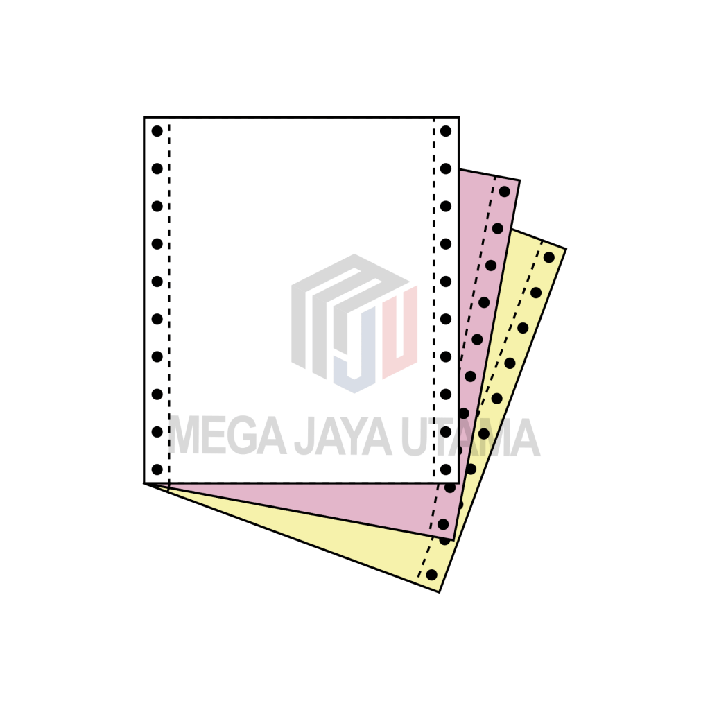 Kertas Komputer 3Ply Continuous Form Rangkap 3 Paperline 9.5x11inch ...